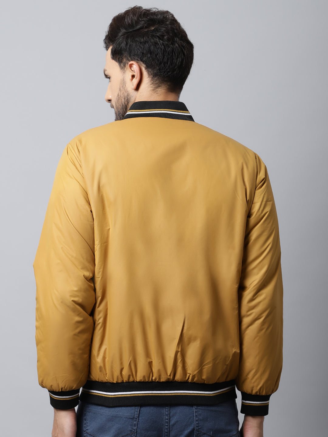 Cantabil Mens Mustard Jacket