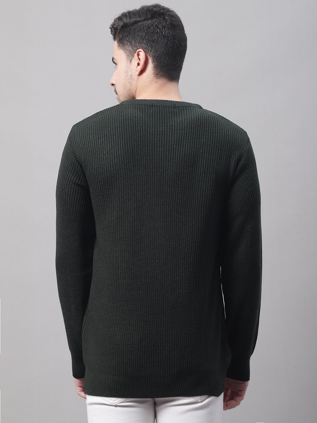 Cantabil Men Olive Sweater